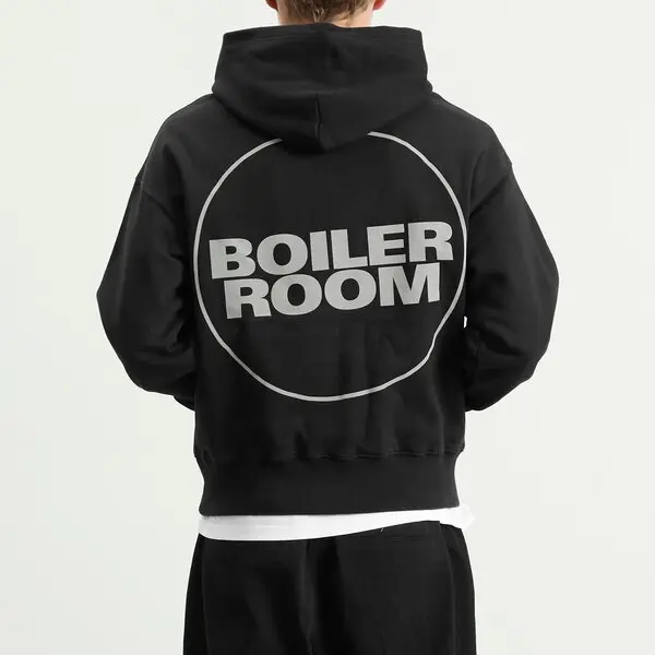BOILER ROOM 3m Core Logo Hoodie