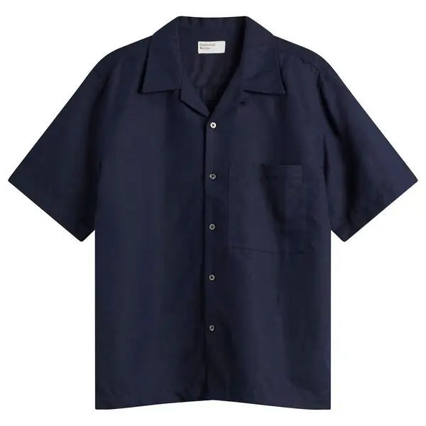 Universal Works Linen Cotton Camp Shirt