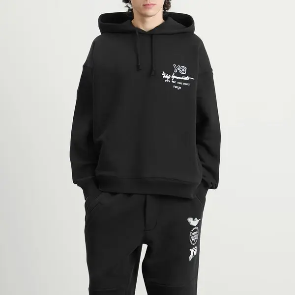 Y3 Logo Hoodie