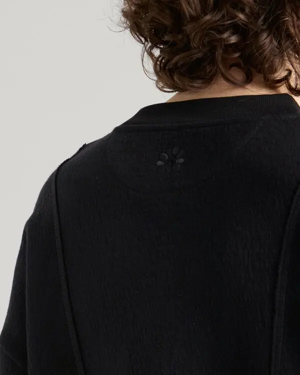 GANDER Raw Edge Crewneck Sweatshirt