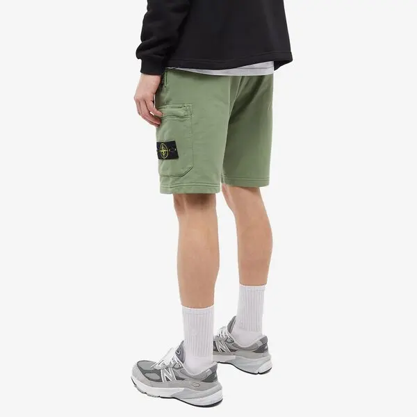 Stone Island Garment Dyed Sweat Shorts