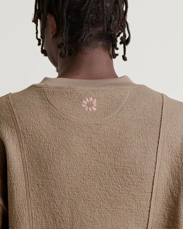 GANDER Raw Edge Crewneck Sweatshirt