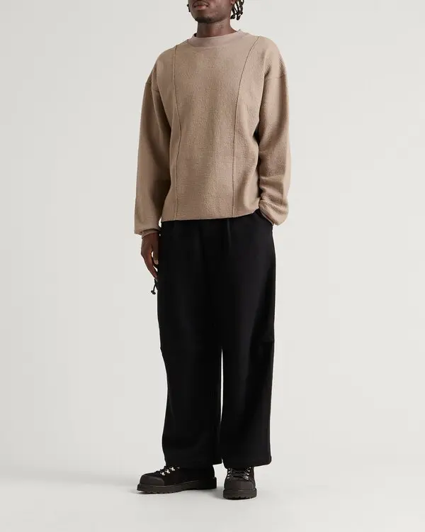 GANDER Raw Edge Crewneck Sweatshirt