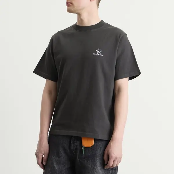 BRAM'S FRUIT Lemon Outline T-shirt