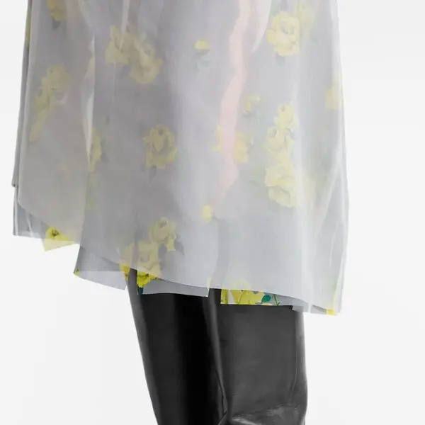 Acne Studios Iranee P Vintage Rose Skirt