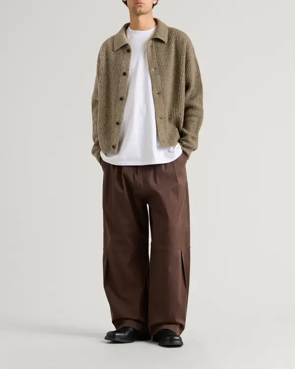 SAGE NATION Wiral Cardigan - Speckled Beige