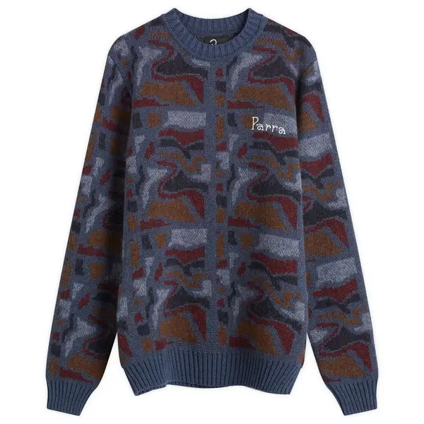 PARRA Repeat Ftp Booster Knit Jumper