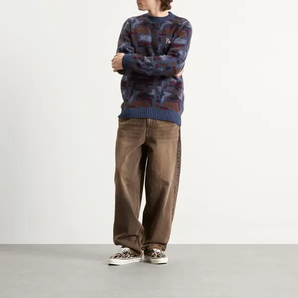 PARRA Repeat Ftp Booster Knit Jumper