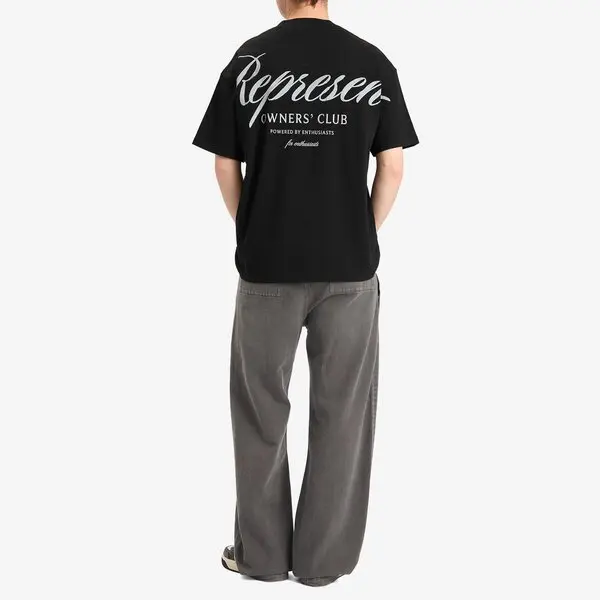 REPRESENT Owners Club Script T-shirt