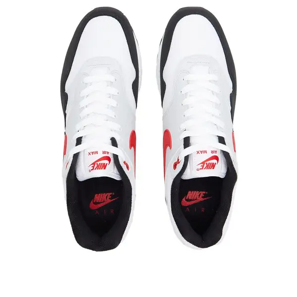 Nike Air Max 1 Shoes - White/university Red