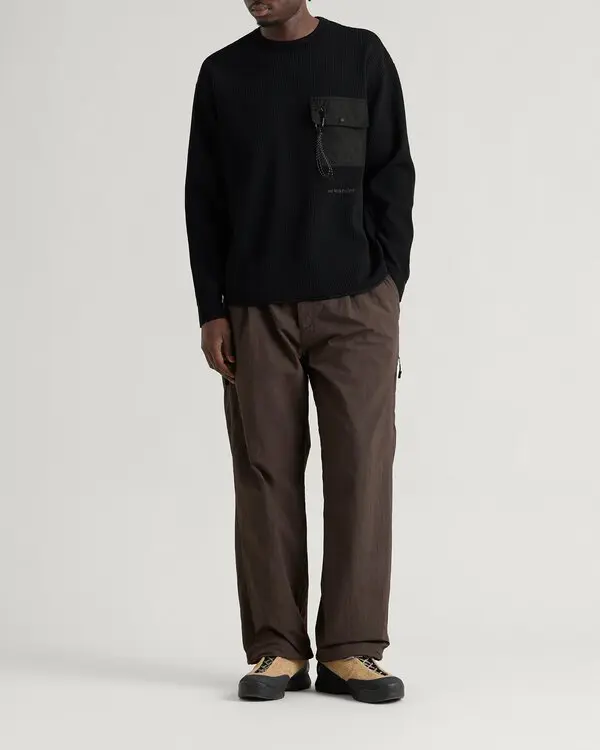 AND WANDER Longsleeve Waffle T-shirt