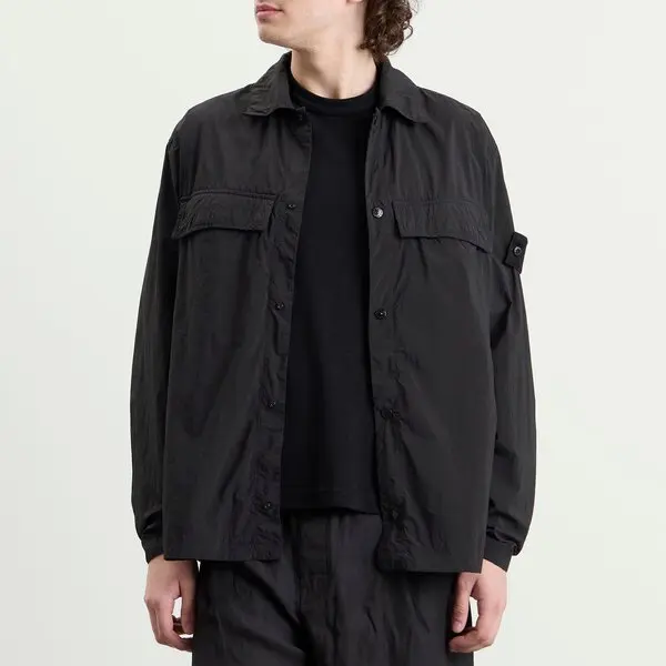 Stone Island Ghost Nylon Smerigliato Shirt Jacket