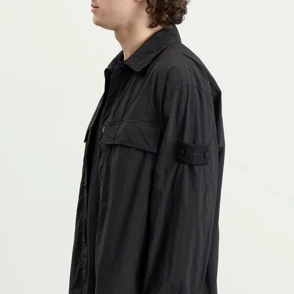 Stone Island Ghost Nylon Smerigliato Shirt Jacket