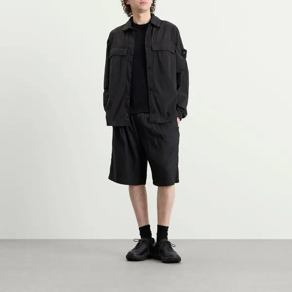 Stone Island Ghost Nylon Smerigliato Shirt Jacket