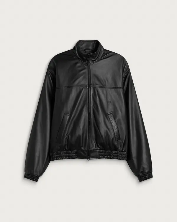 END. Lane Leather Jacket - Black