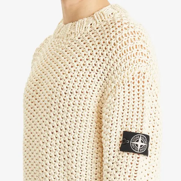 Stone Island Uv-reactive Chain Stitch