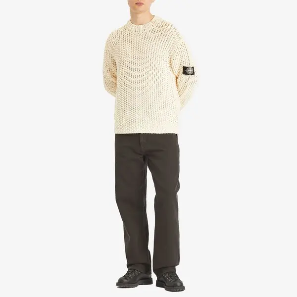 Stone Island Uv-reactive Chain Stitch