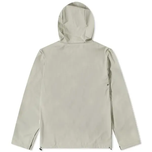 Rains Shorts Hooded Coat Jacket - Cement