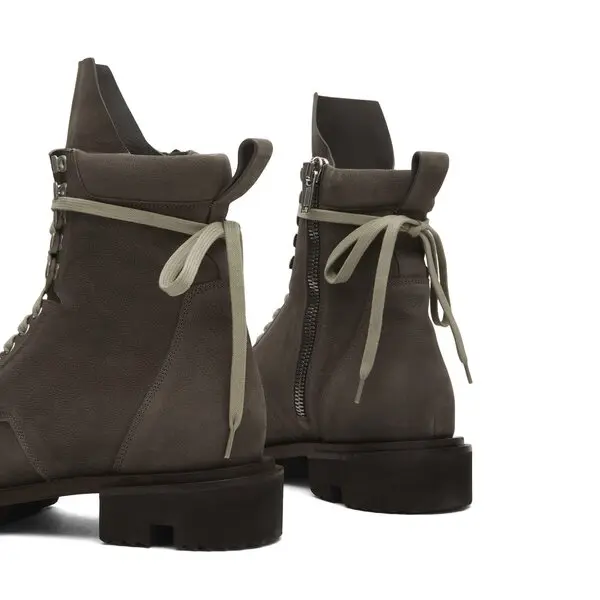 Rick Owens Army Gabe Boot - Dark Dust