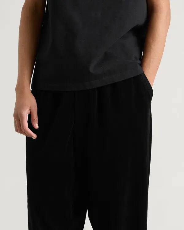 Y3 Velvet Corduroy Tapered Pants
