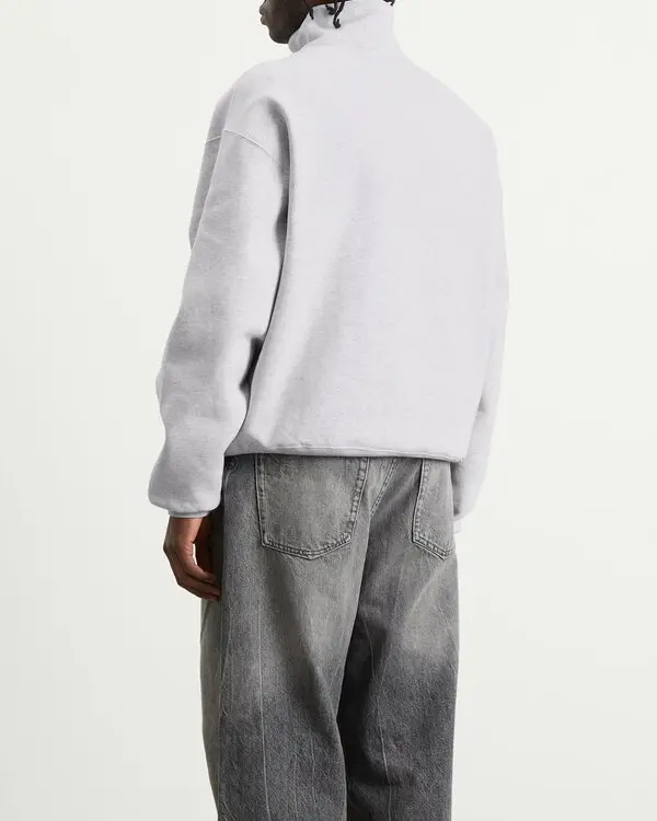 Jacquemus Grosgrain Zip Sweatshirt