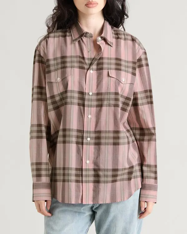 Auralee Check Shirt