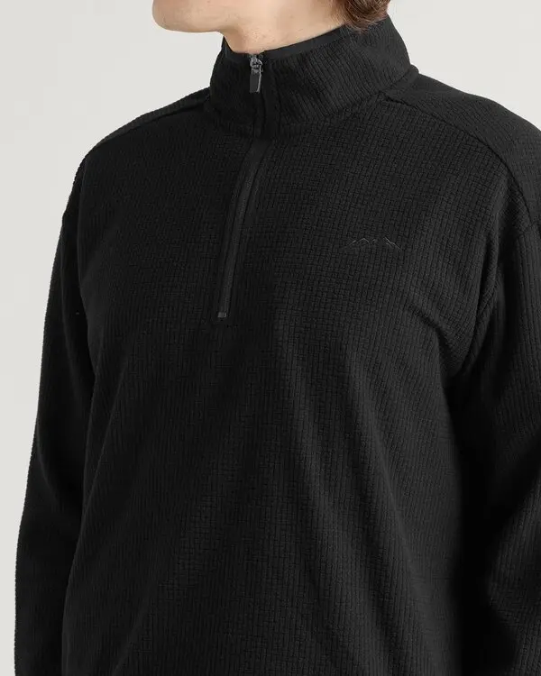 MELLOW CLO Summit Half Zip Fleece - Black