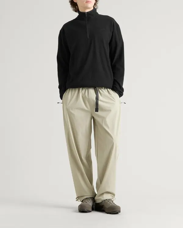 MELLOW CLO Summit Half Zip Fleece - Black