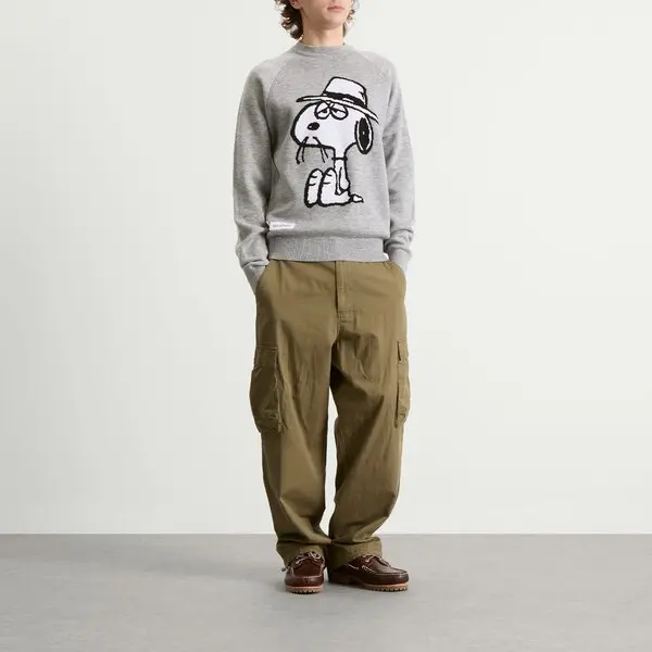 BUTTER GOODS X Peanuts Spike Knit Sweater