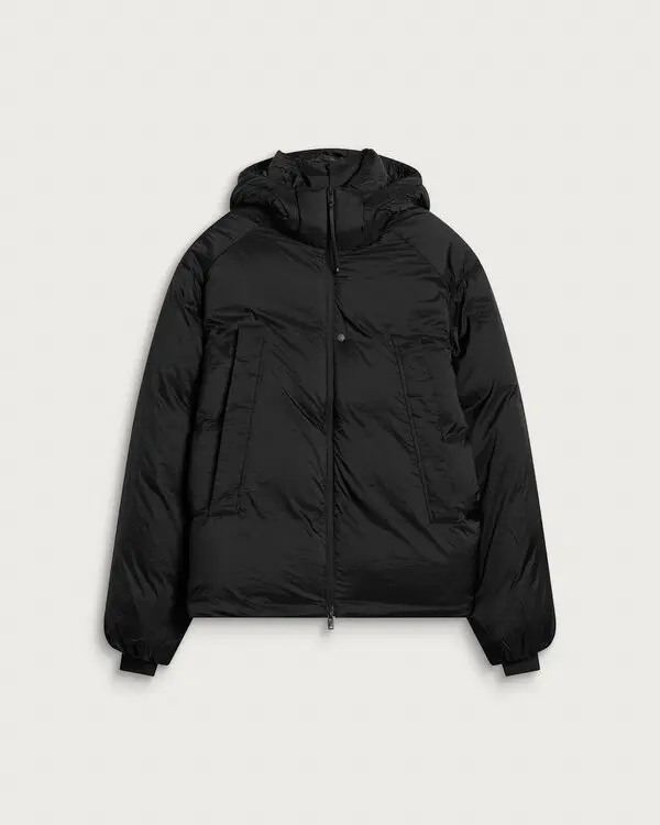 Y3 Hooded Puffer Jacket - Black