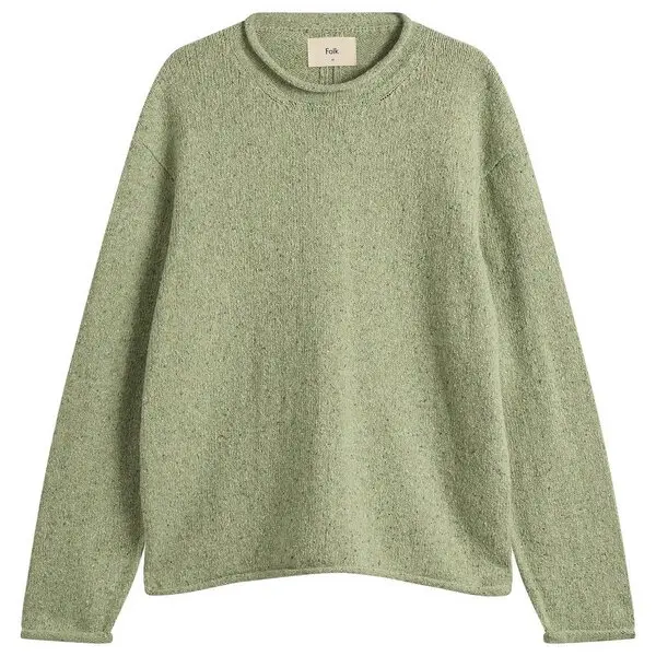 Folk Slouch Crew Jumper