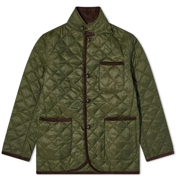 Barbour X Engineered Garments Loitery Quilted Jacket - Olive