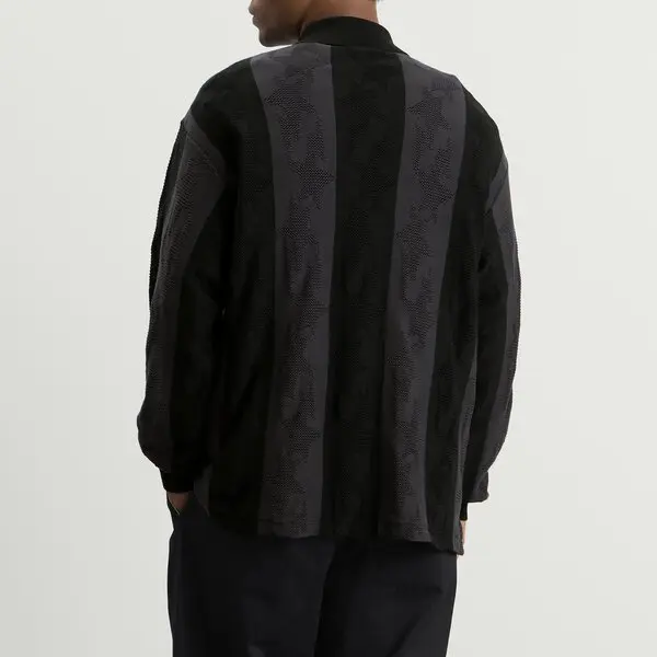 A BATHING APE Sta Stripe Long Sleeve Jersey