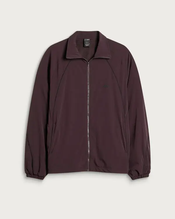 Nike Skims Stretch Nylon Oversized Jacket - Dark Roast
