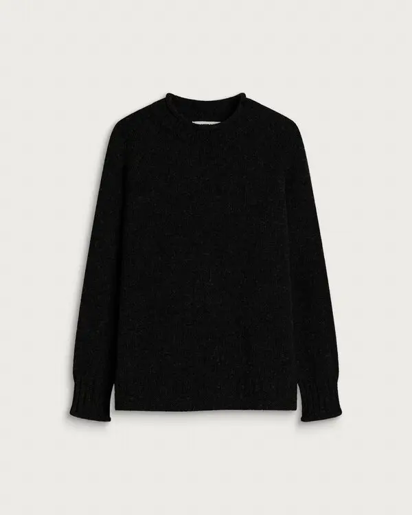 PITTARI Seti Heritage Lambswool Roll Collar Jumper