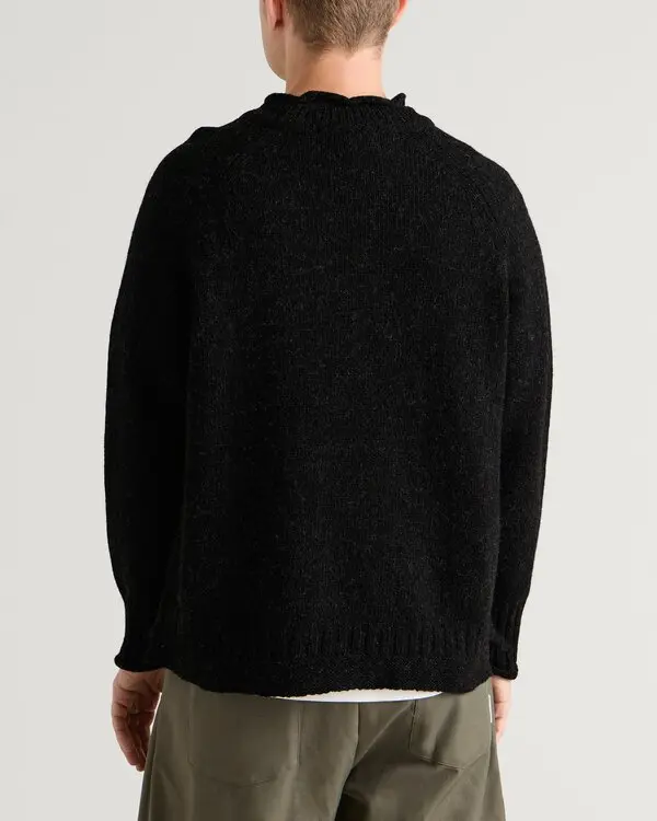PITTARI Seti Heritage Lambswool Roll Collar Jumper