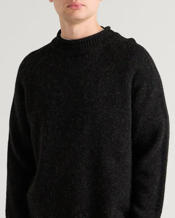 PITTARI Seti Heritage Lambswool Roll Collar Jumper