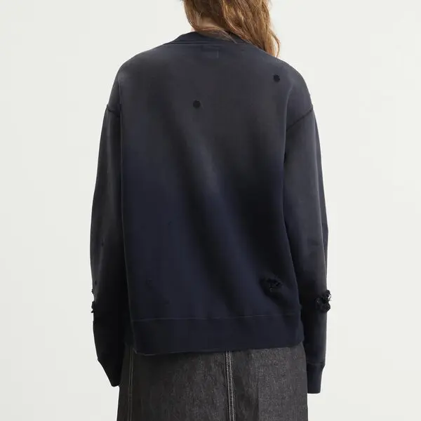 Needles Deconstructed Zipped Sweat Jacket