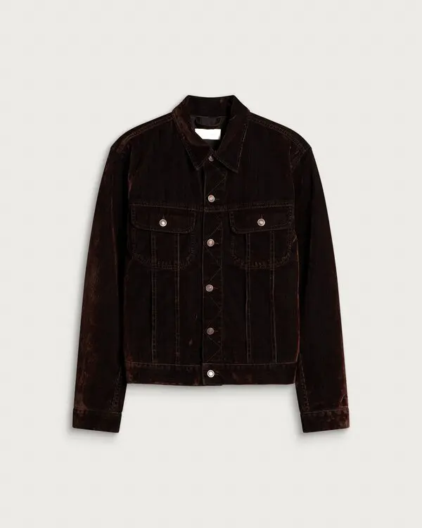 JEANERICA Alex Fine Cord Trucker Jacket