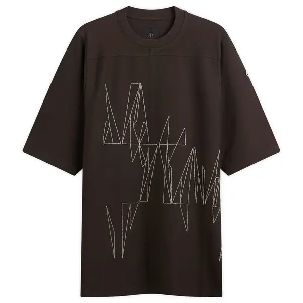 Rick Owens X Moncler Jumbo Shorts Sleeve T-shirt - Dark Dust
