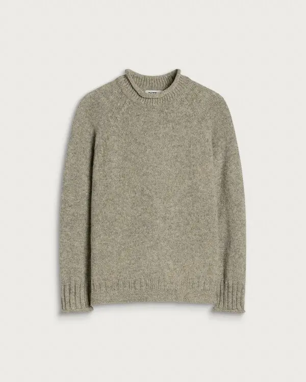 PITTARI Seti Heritage Lambswool Roll Collar Jumper