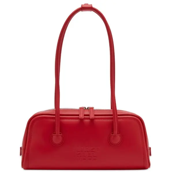 MARGESHERWOOD Soft Boston Ew Bag - Apple Red Plain