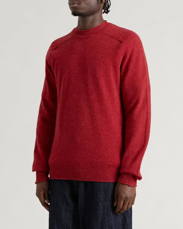 PITTARI Usk Lambswool Roll Collar Jumper