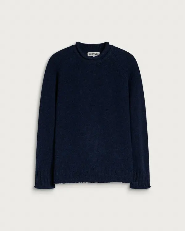 PITTARI Seti Heritage Lambswool Roll Collar Jumper
