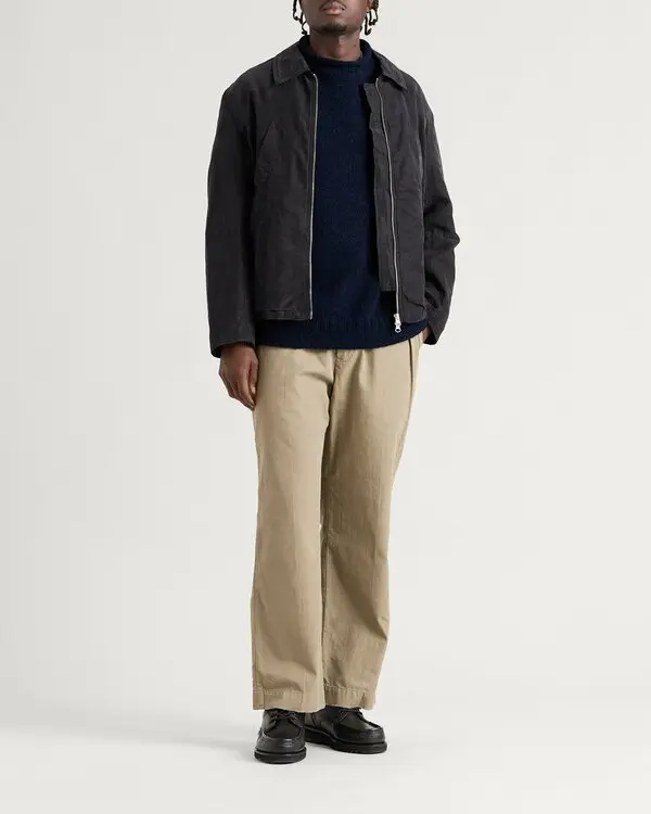 PITTARI Seti Heritage Lambswool Roll Collar Jumper