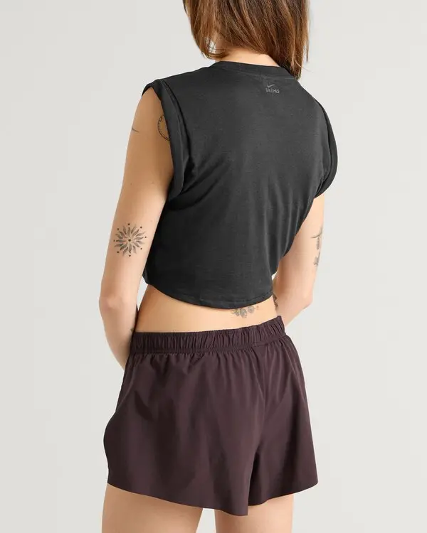 Nike Skims Perfect Cotton Crop Twist Tank Top