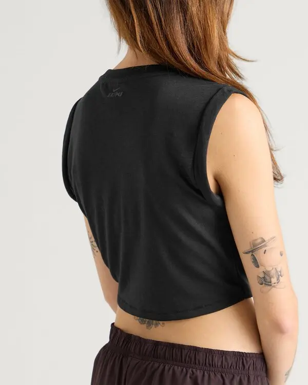 Nike Skims Perfect Cotton Crop Twist Tank Top