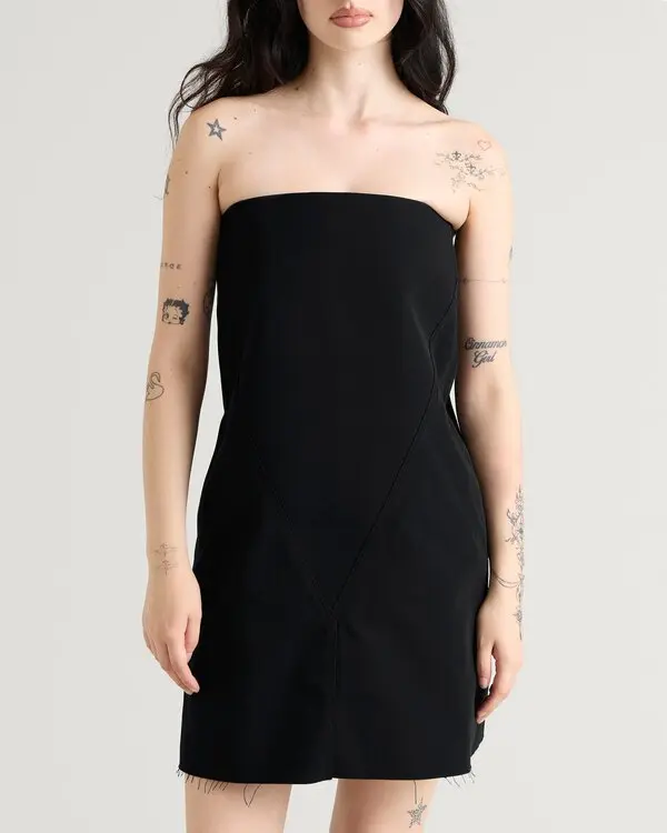 Rick Owens Cropped Sheath Dress