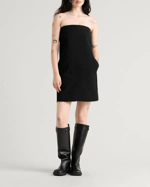 Rick Owens Cropped Sheath Dress