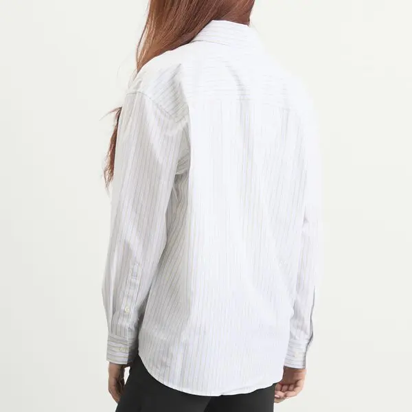 DUNST Oversized Striped Shirt